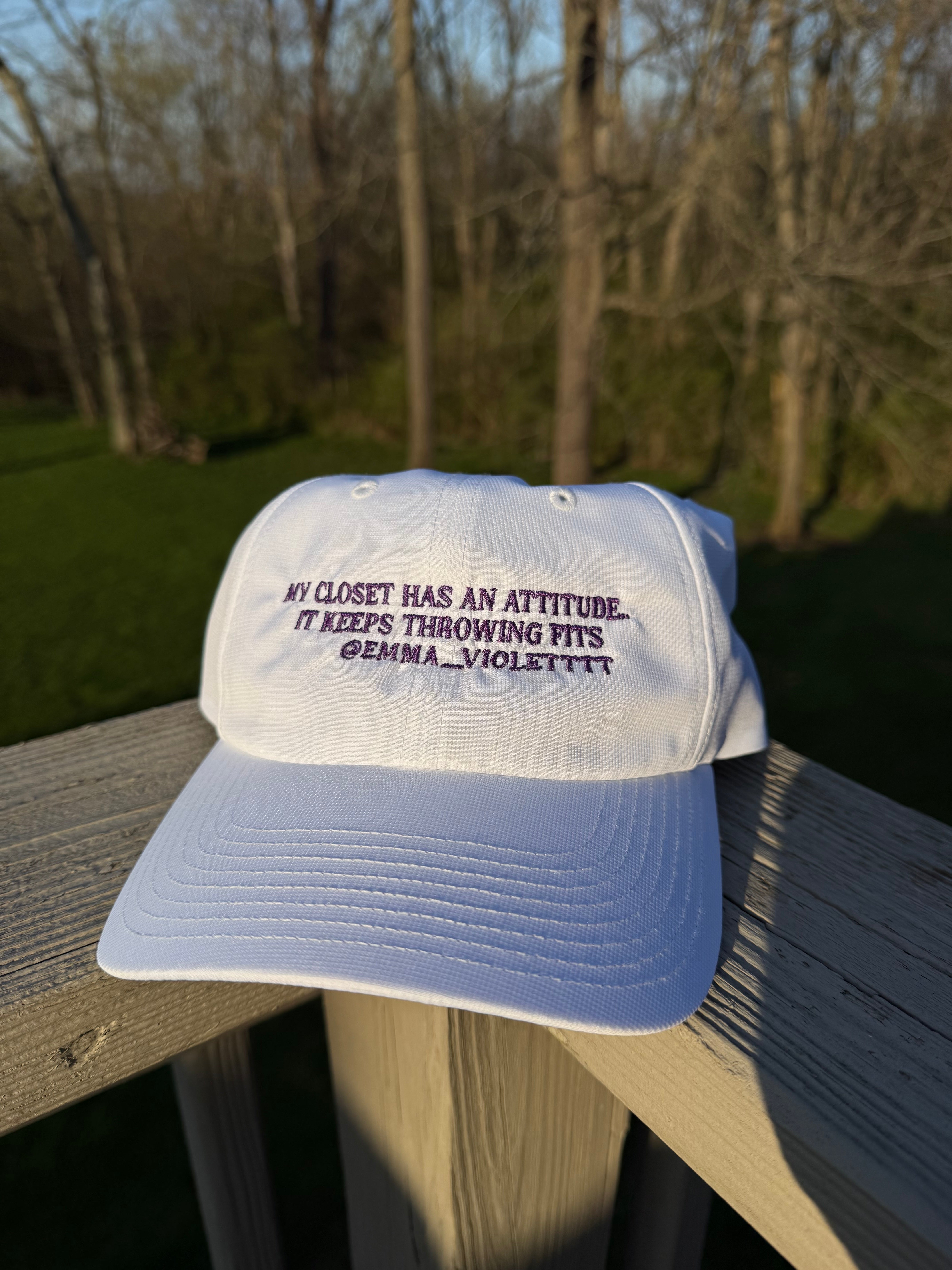 WHITE & PURPLE – Designs by Emma Violet